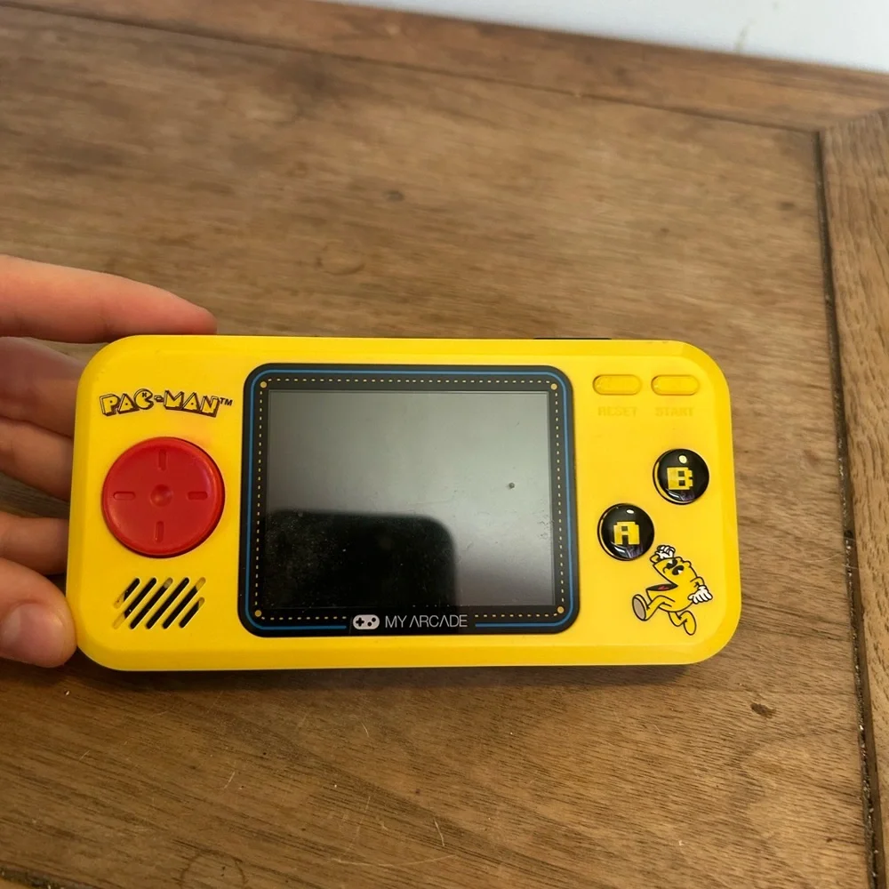 Arcade | Video Games & Consoles | Arcade Retro Handheld Console Yellow ...
